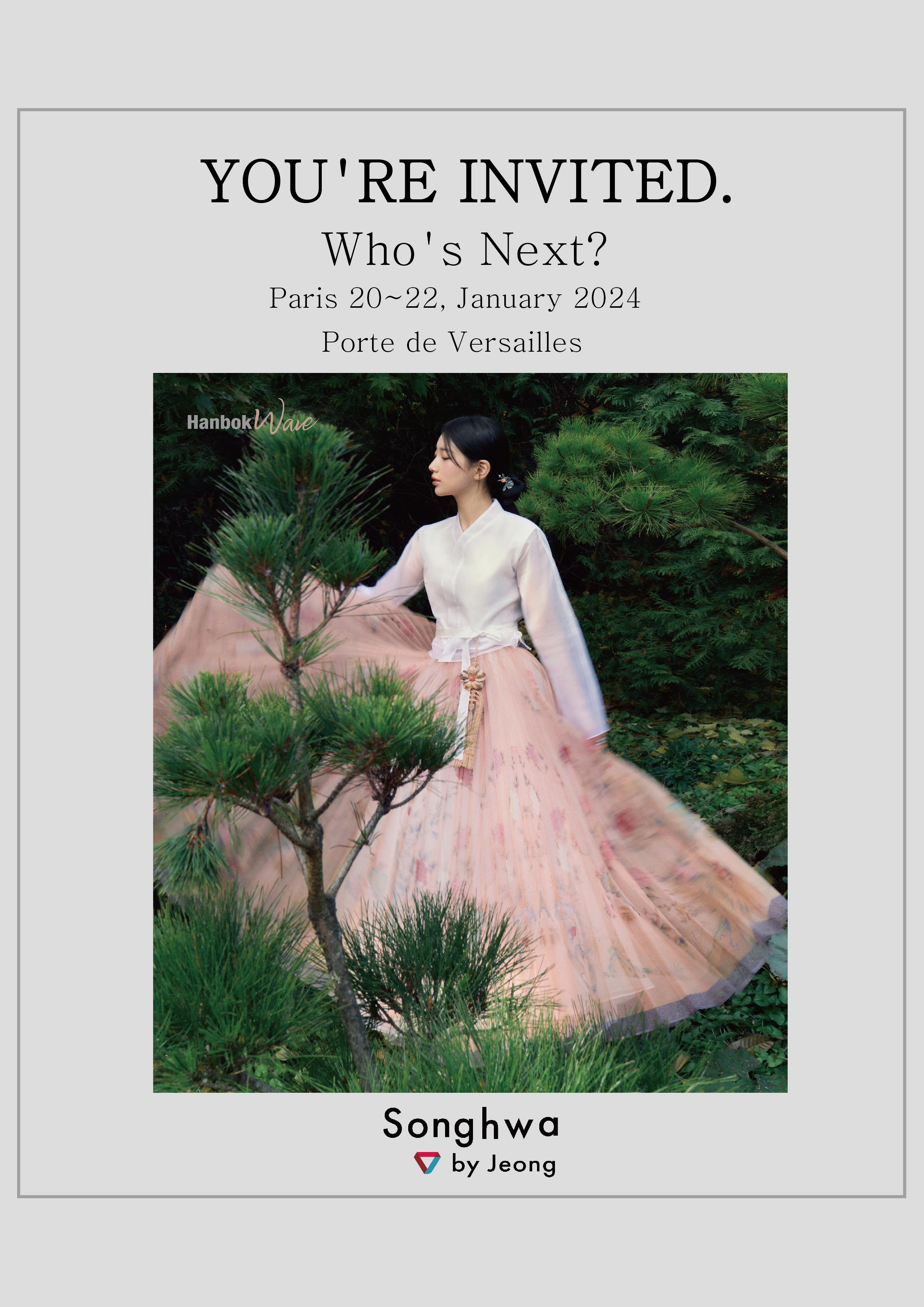 😉SONGHWA BY JEONG (S.Korea), Modern Hanbok style! MEET IN PARIS (JAN ...