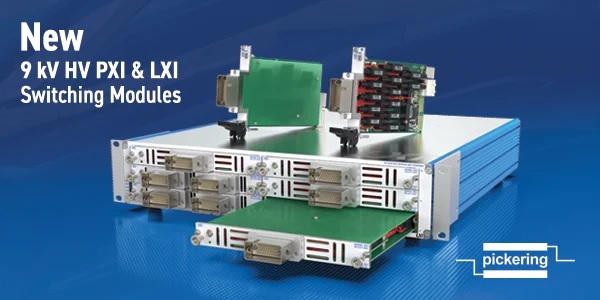9 kV 고전압 PXI, LXI 스위칭 모듈