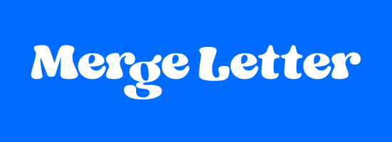 Merge Letter 머지레터