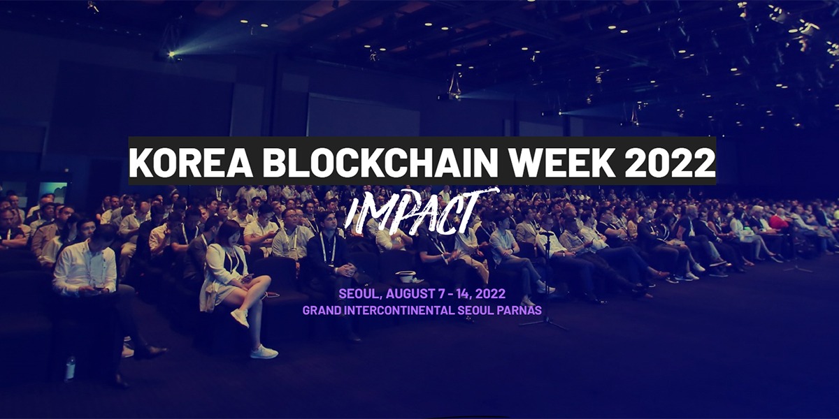 Korea Blockchain Week 2022 🌐