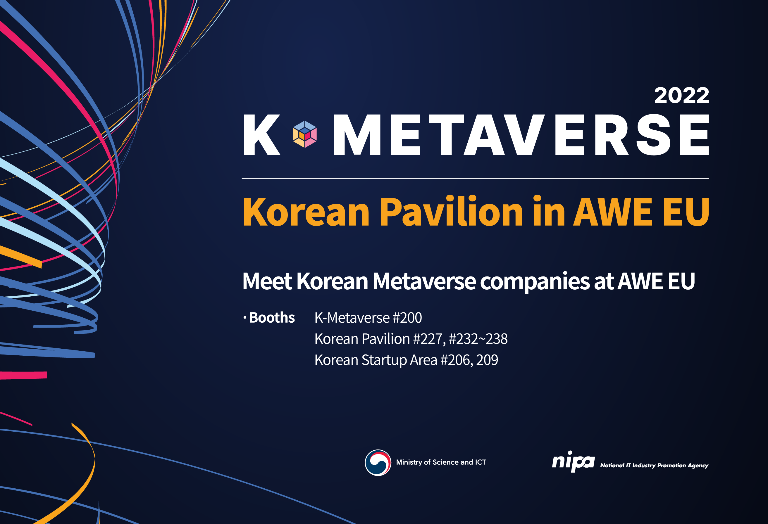 [2022 K-METAVERSE] Meet K-Metaverse companies at AWE EU!
