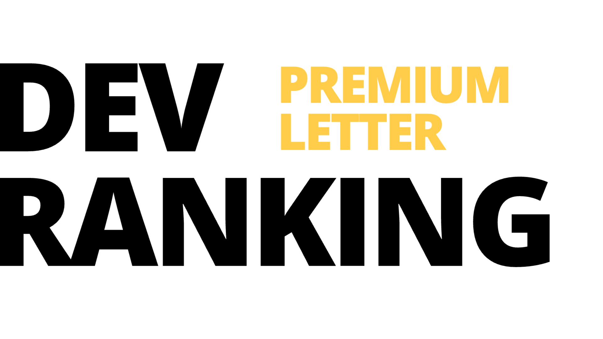 Dev Ranking Premium Letter
